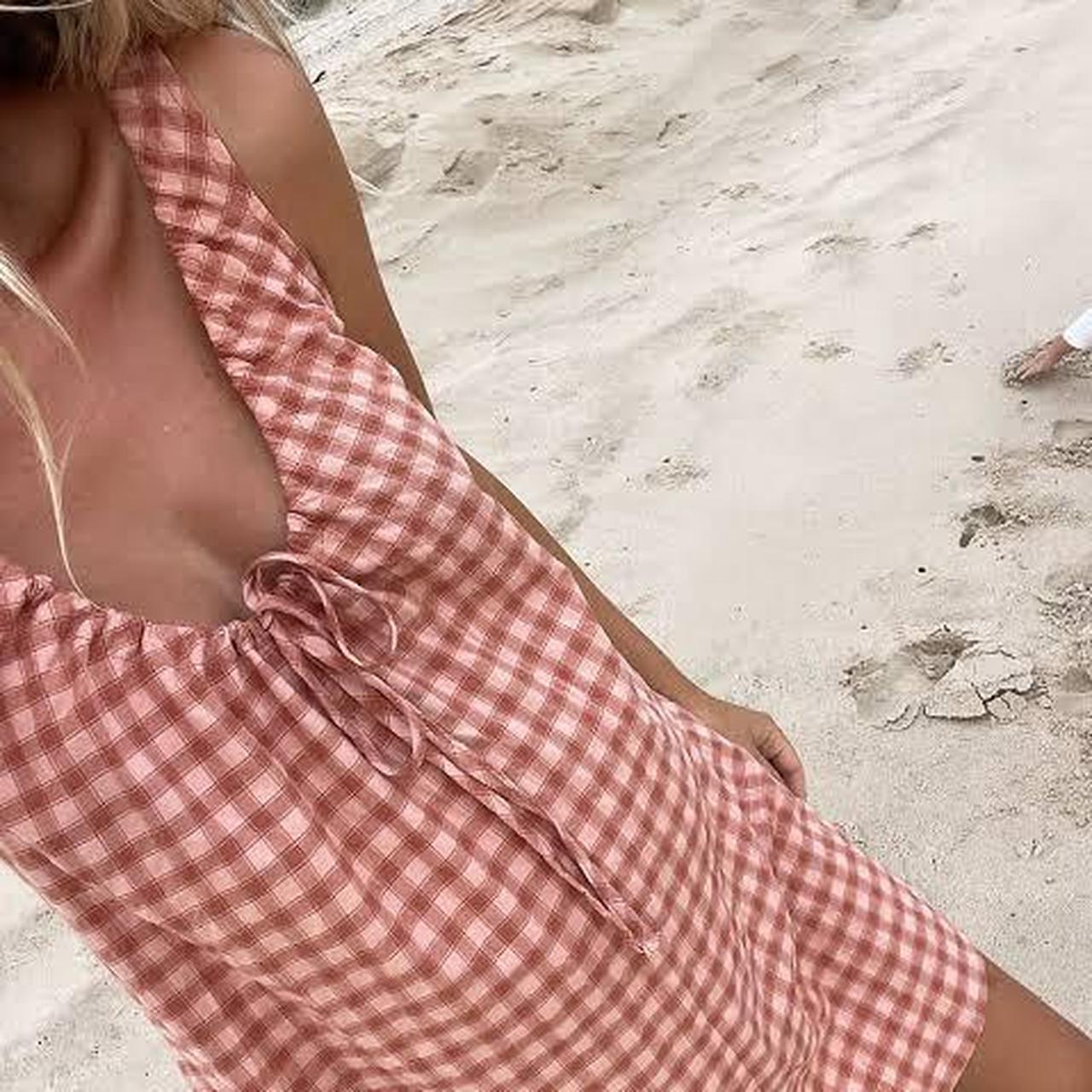 Opia Byron bay Bridget mini in Cedar gingham Such a... | Depop
