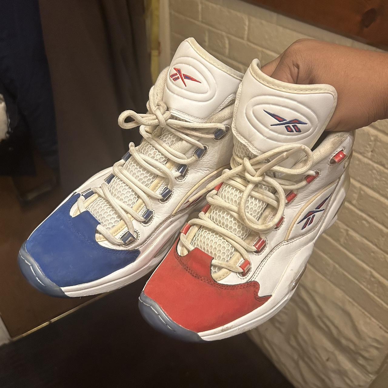 Allen iverson reebok “questions” Still wearable... - Depop