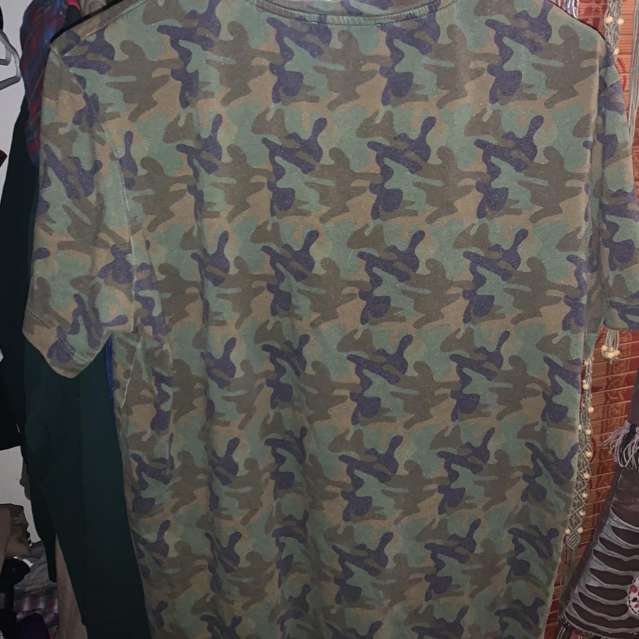 Gosha rubchinskiy Camo tee worn a couple of times... - Depop