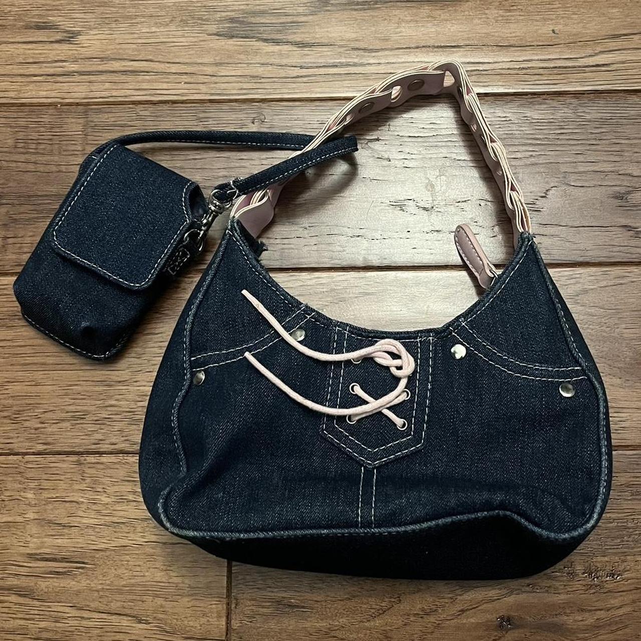 ⭐️ Super cute vintage denim mini shoulder bag ⭐️ 💋... - Depop