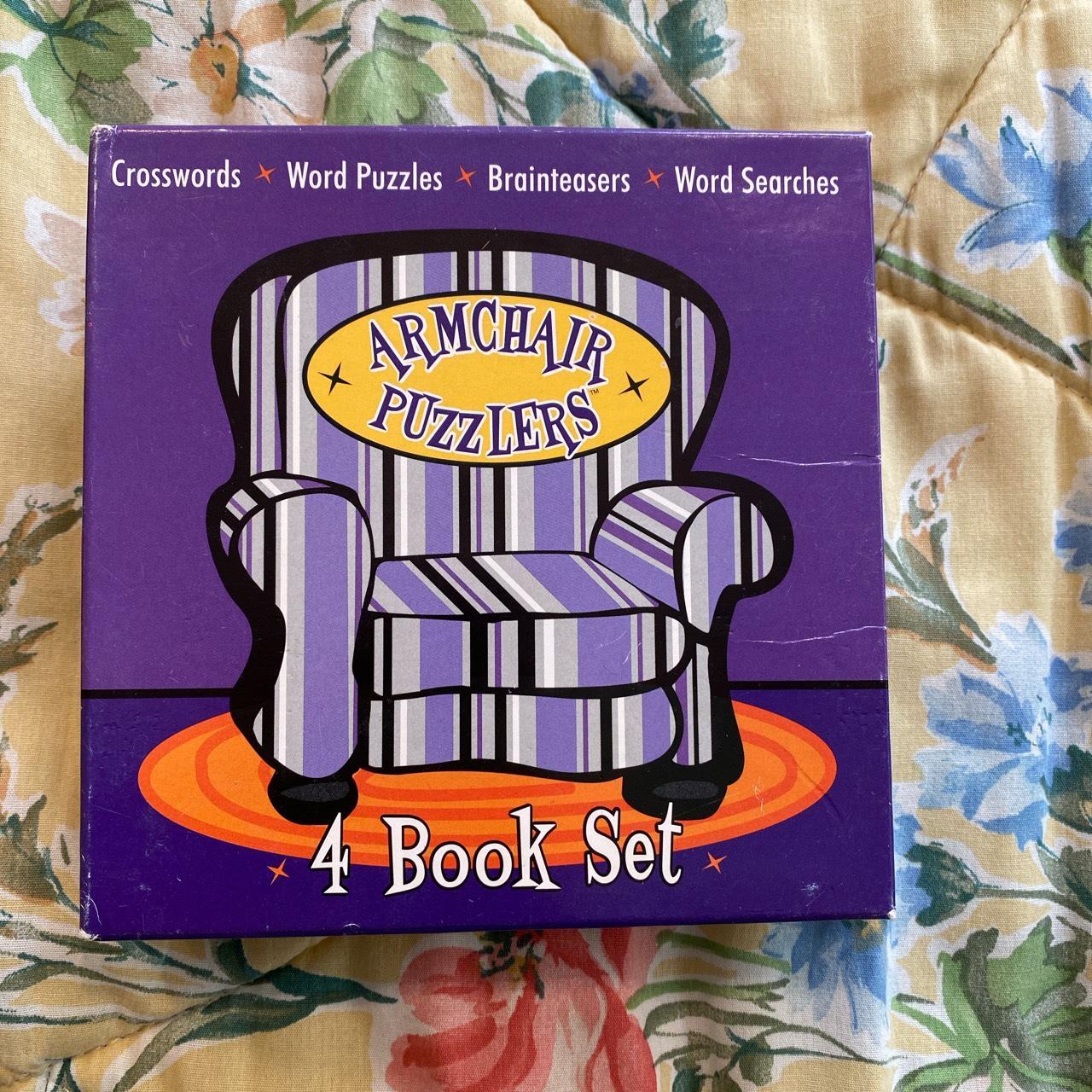 4 Book Set of Arm Chair Puzzlers Book 1 -... - Depop