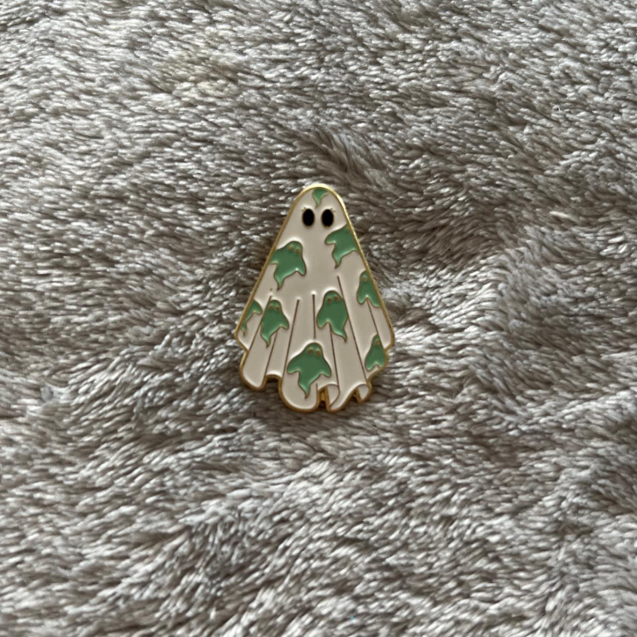Ghost Pin Badge in good condition thanks for... - Depop
