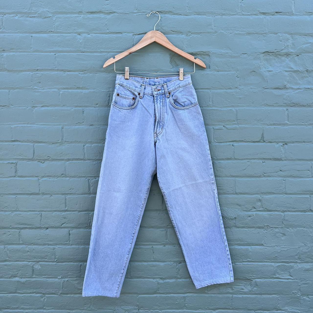 Vintage High Waisted Jeans 90s Light Wash Lucky Depop