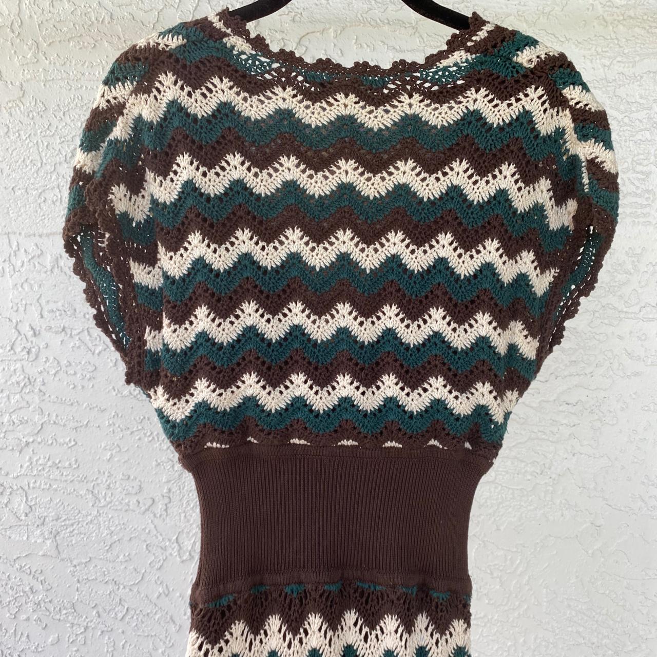 MOLLY vintage y2k BCBG Max Azria crochet midi... - Depop