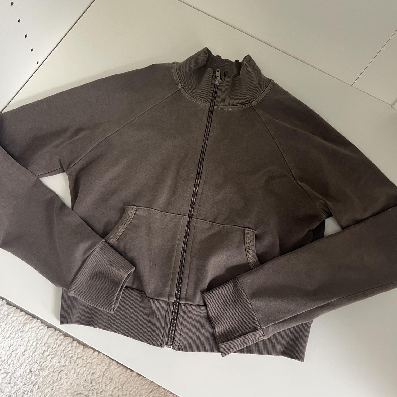 Skims track jacket color: amethyst size... - Depop