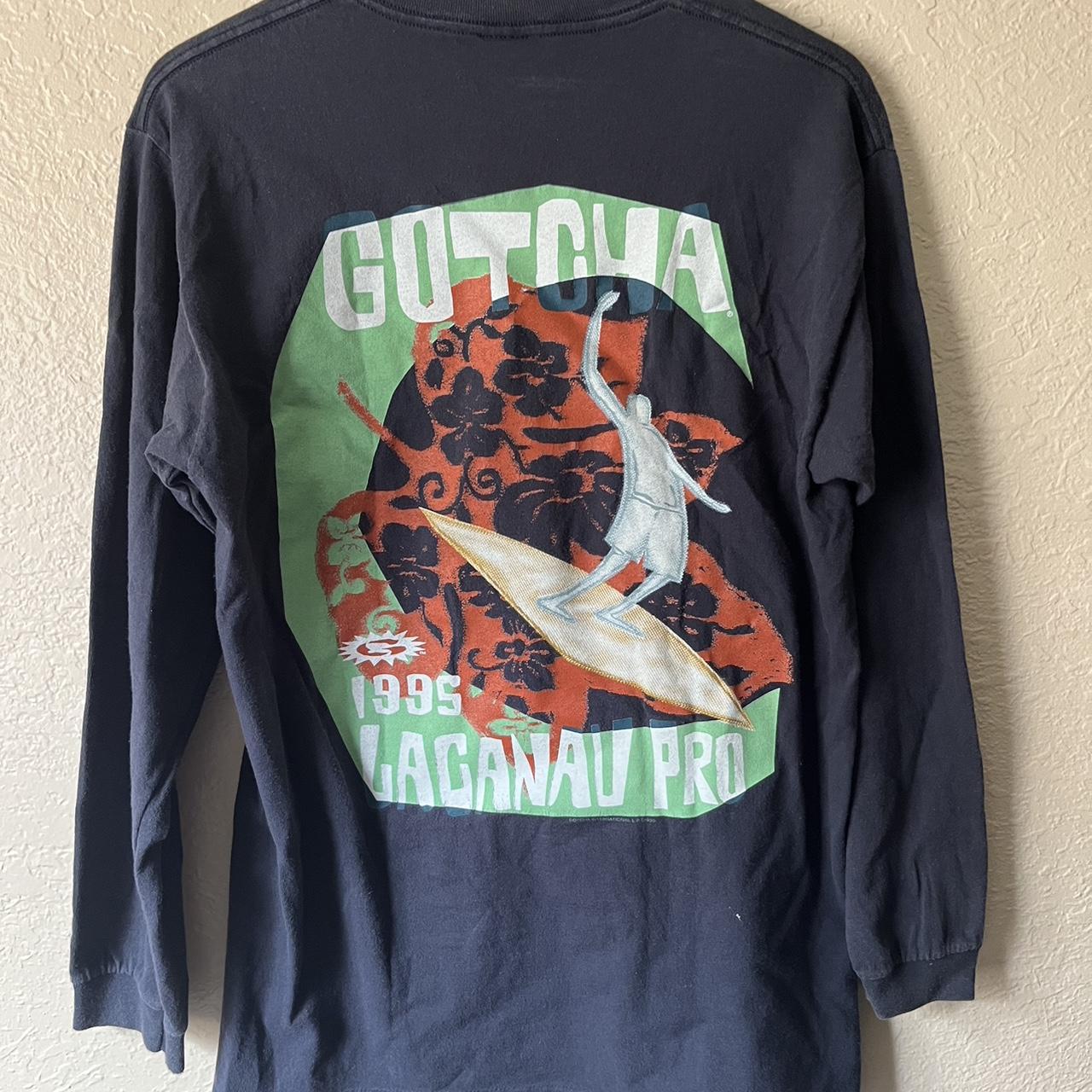 Gotcha Men's Navy T-shirt | Depop