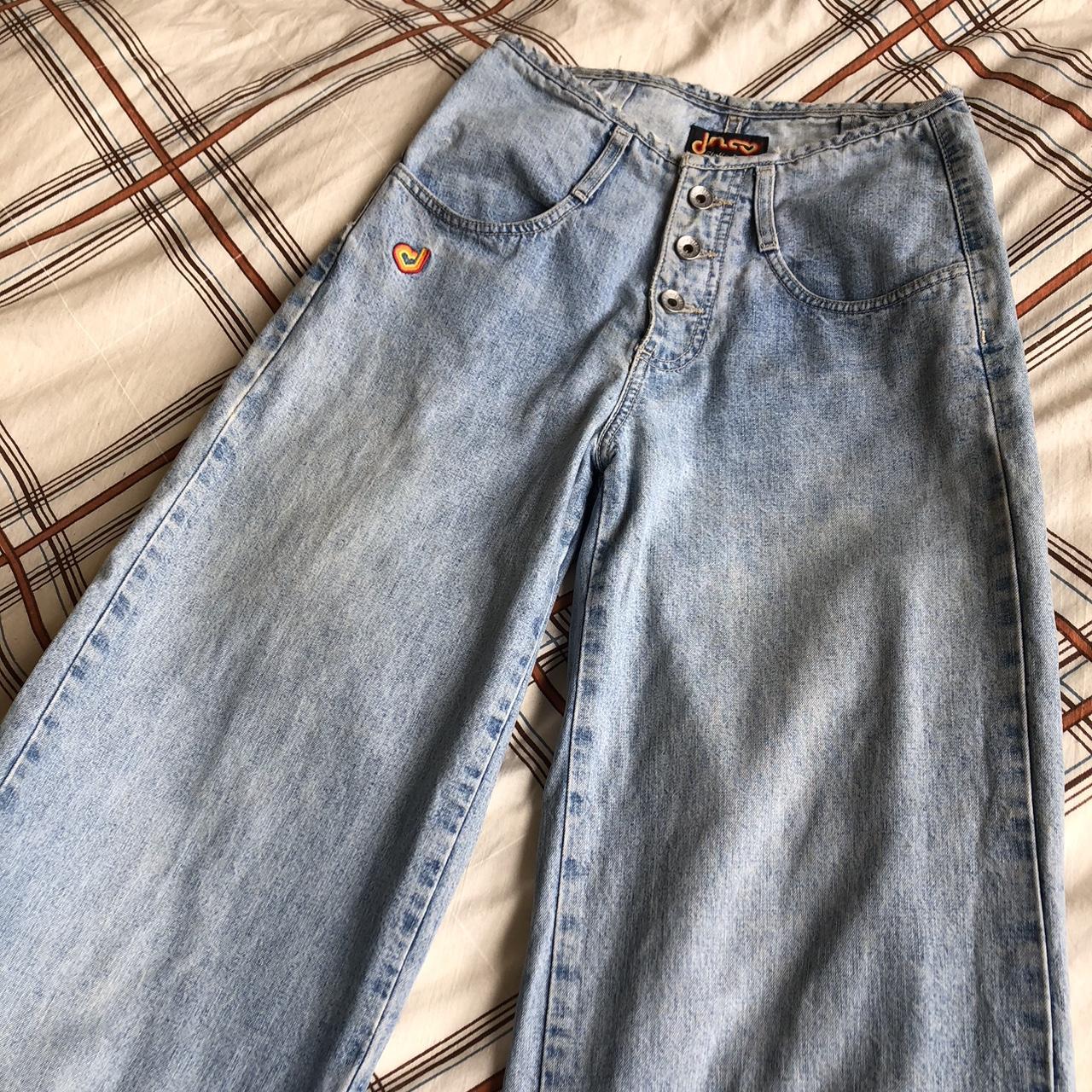 JNCO 90’s mid rise women’s wide leg jeans!! These... - Depop
