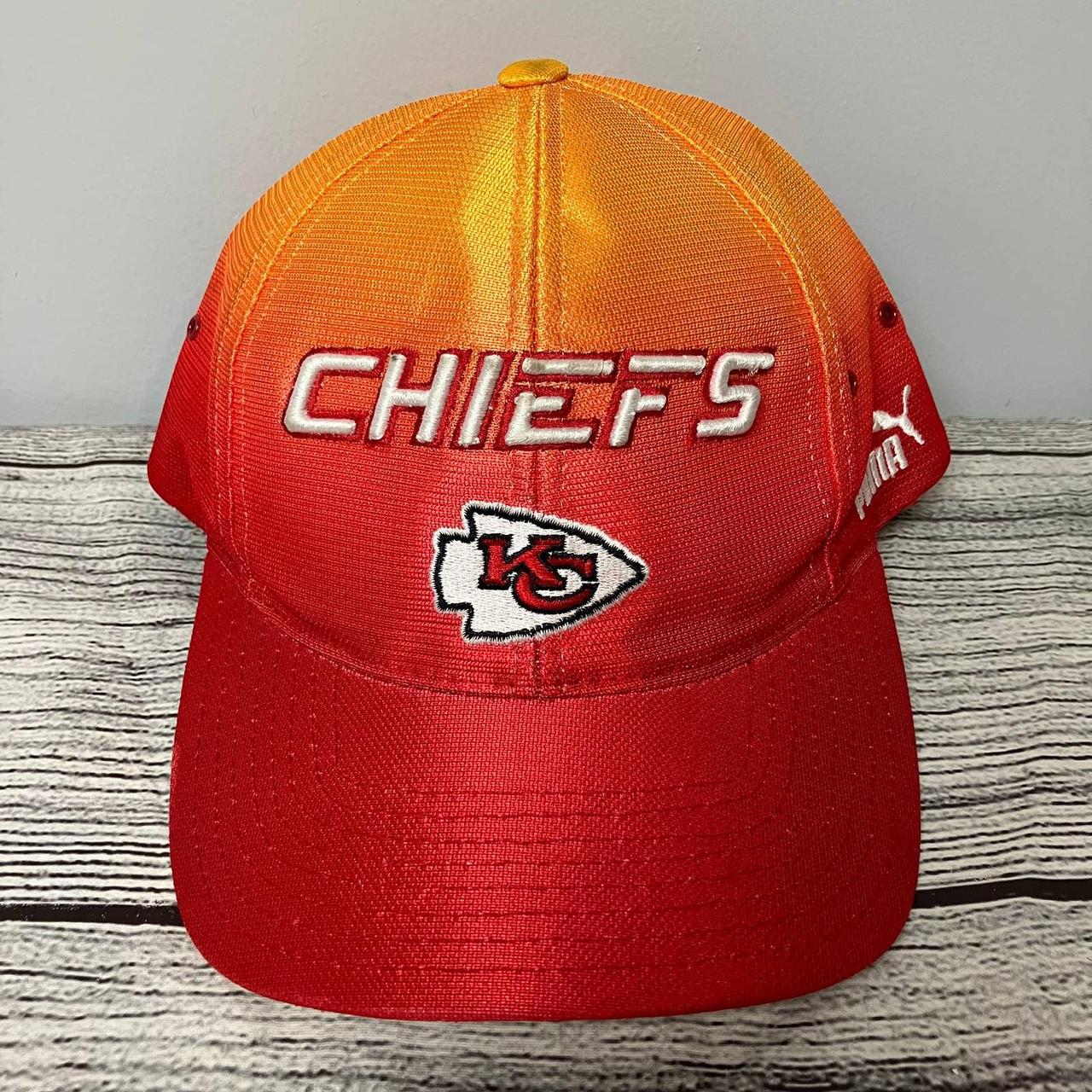 Vintage 1999 Kansas City Chiefs Puma Adjustable Hat... - Depop