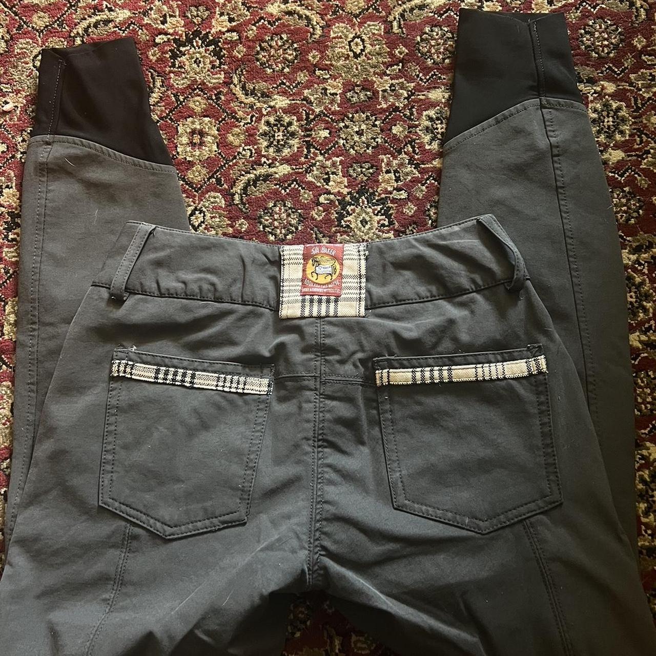 Grey Baker Elite Riding Breeches size 24 with baker... - Depop