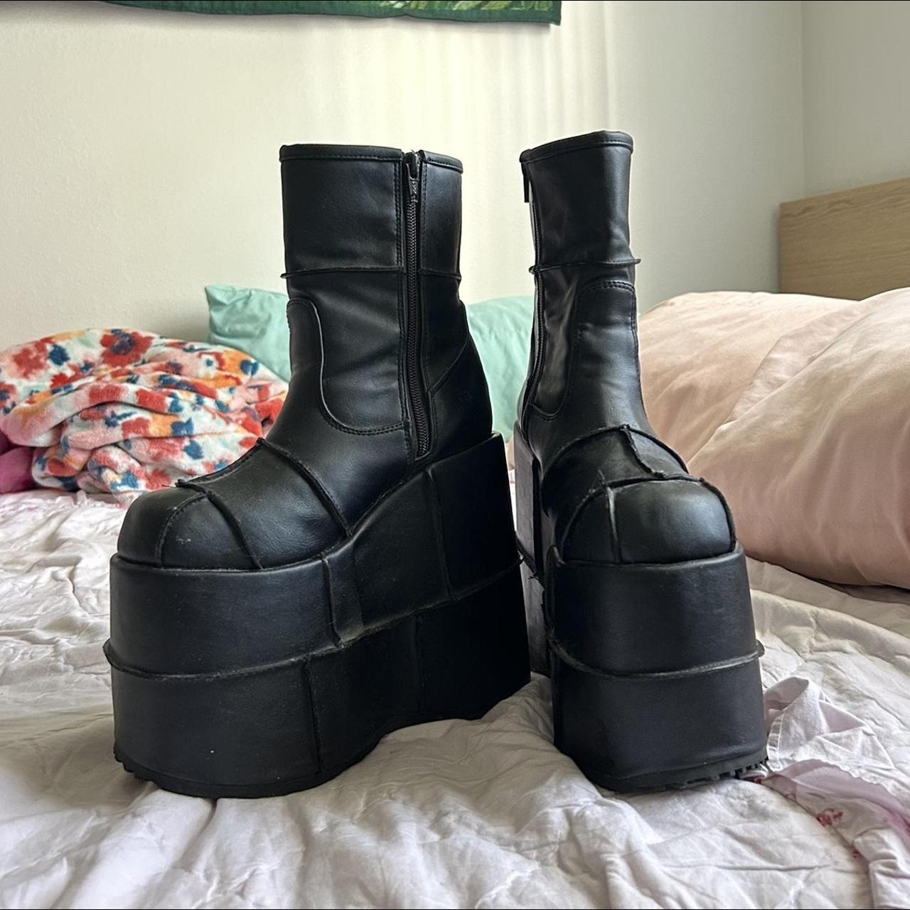 Demonia stack 201 Barley worn! just don’t wear them... - Depop