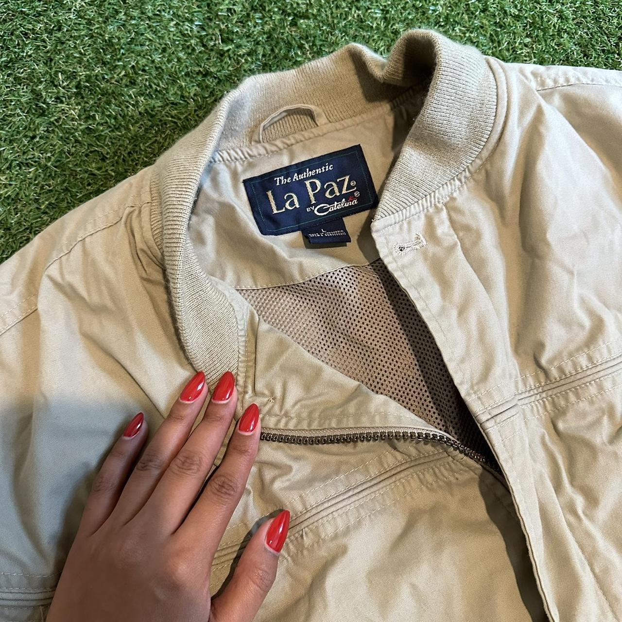 Vintage La Paz Catalina Jacket, Size LARGE - Full... - Depop