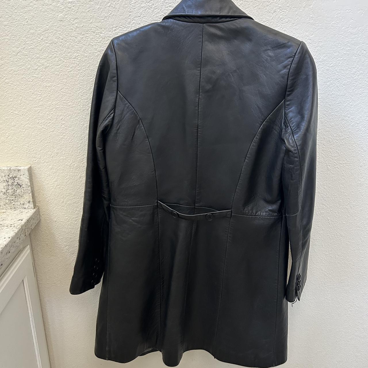 100% genuine leather Kenneth Cole jacket Size small... - Depop