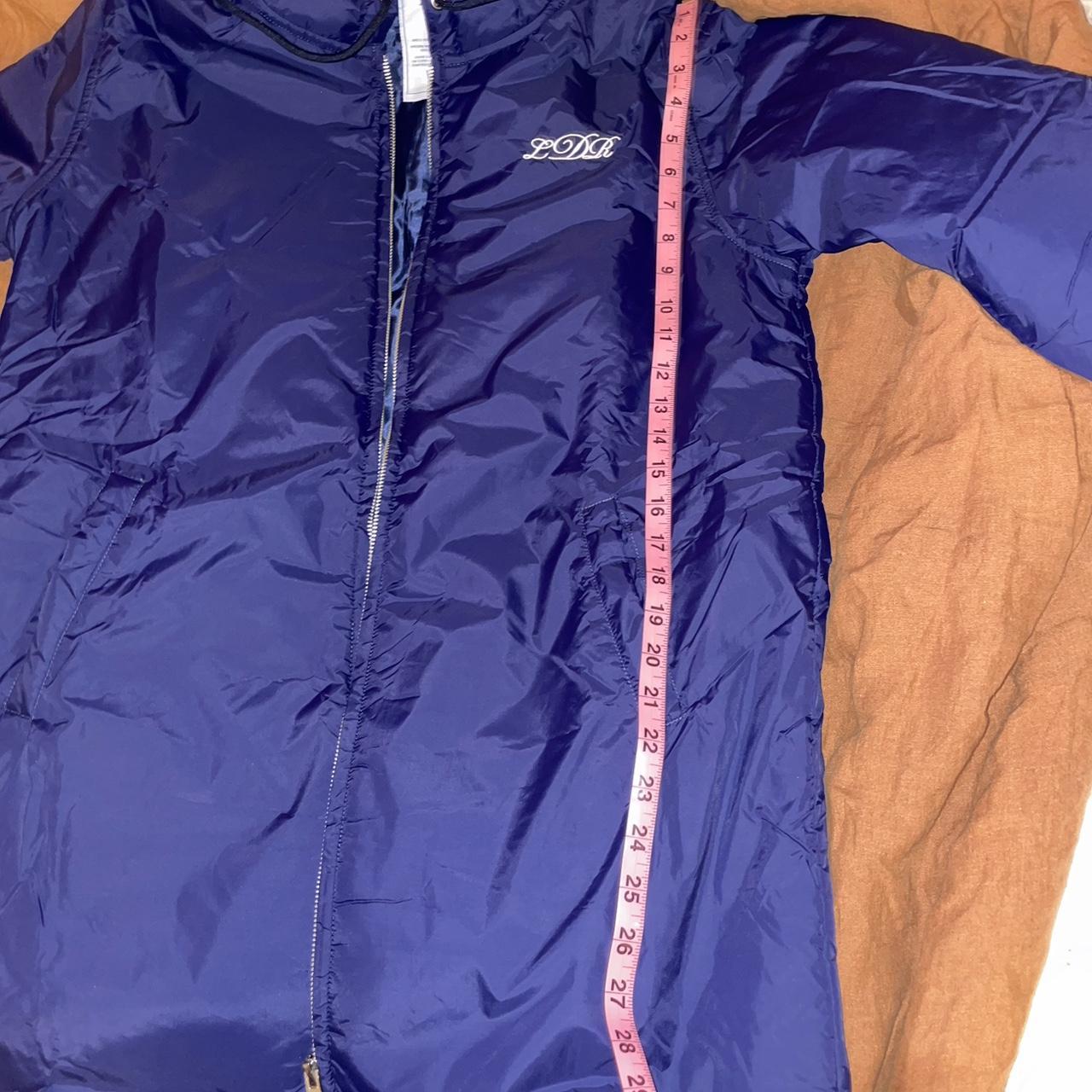 Lana Del Rey Official Monogram LDR Long Hooded Navy... - Depop