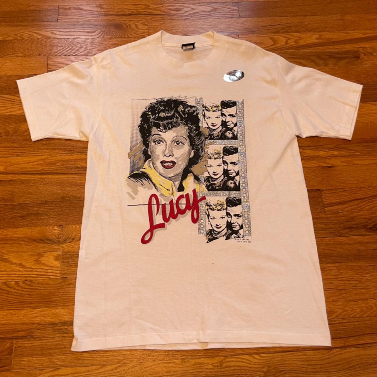 1991 90s I Love Lucy vintage t-shirt rare Diamond... - Depop