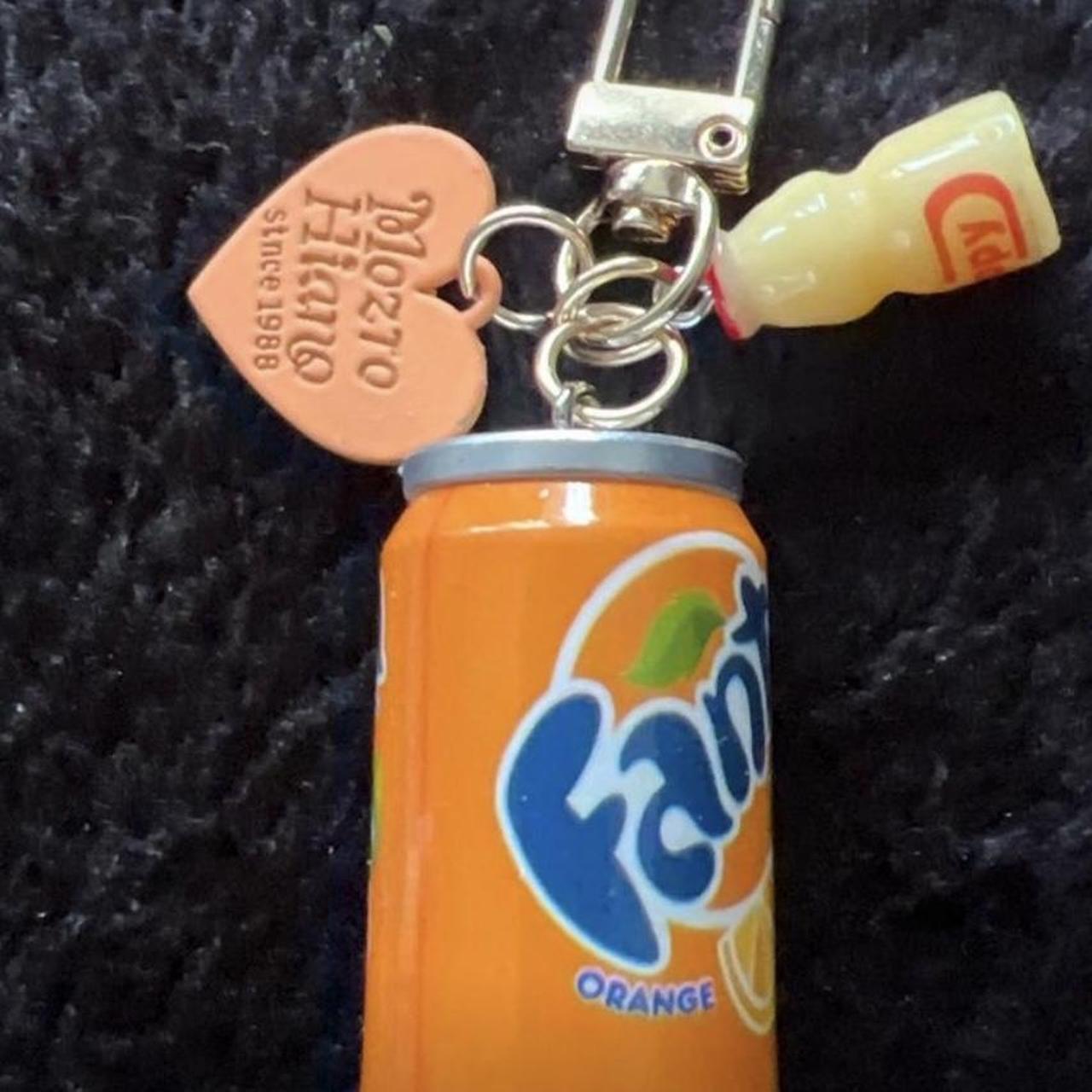Fanta orange keychain - a cute accessory for your... - Depop