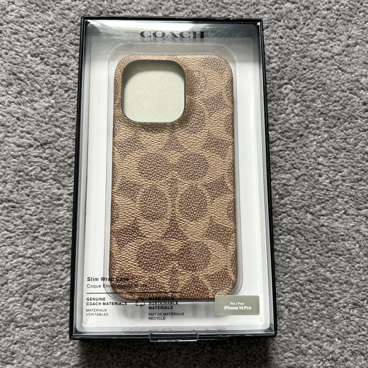 Coach iPhone 14 Pro Case. Brand new and... - Depop