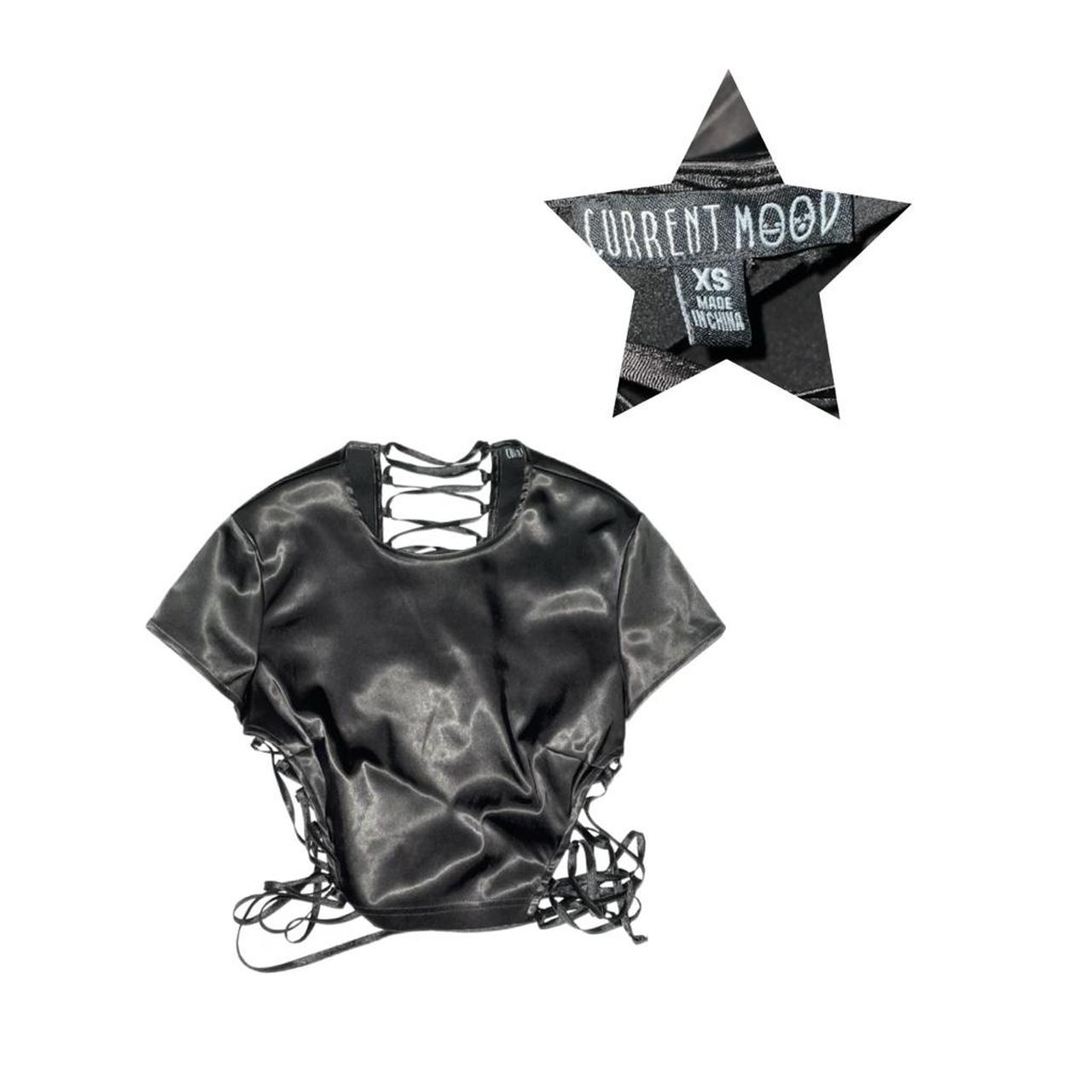 ️‍🔥 lace up crop top ️‍🔥 🎤 hott fit! 🎤 marked a size... - Depop