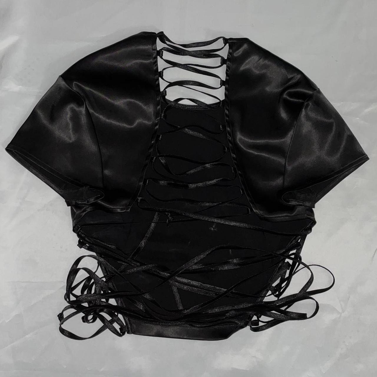 ️‍🔥 lace up crop top ️‍🔥 🎤 hott fit! 🎤 marked a size... - Depop