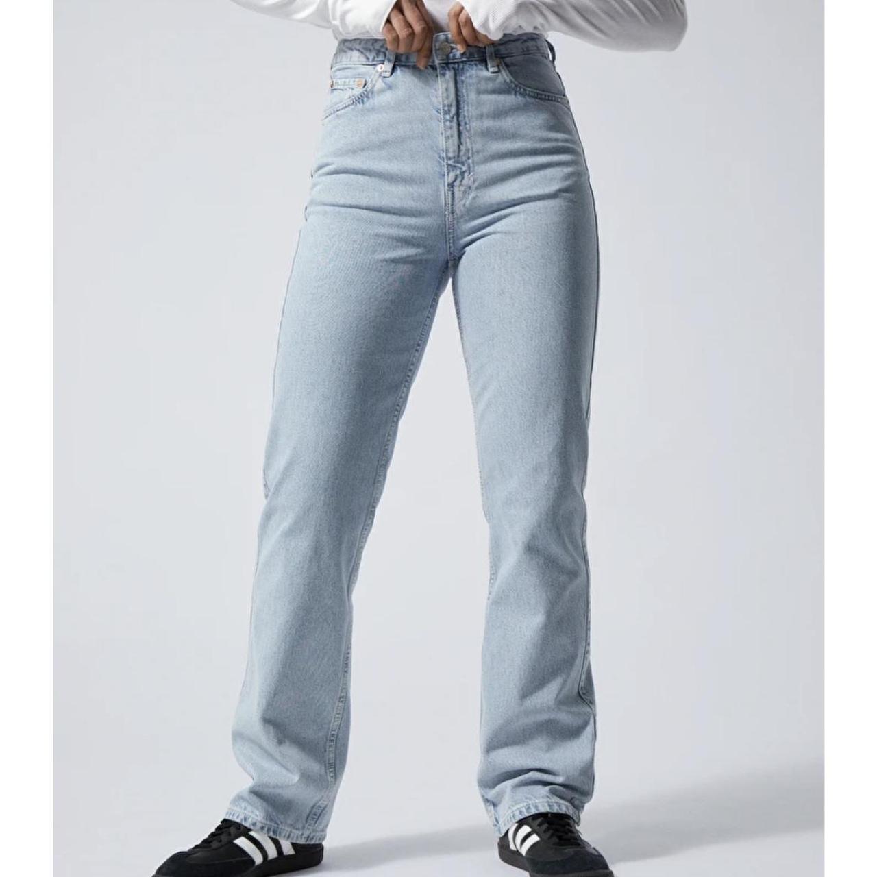 Weekday Rowe high waisted jeans. W27 L30. Excellent... - Depop