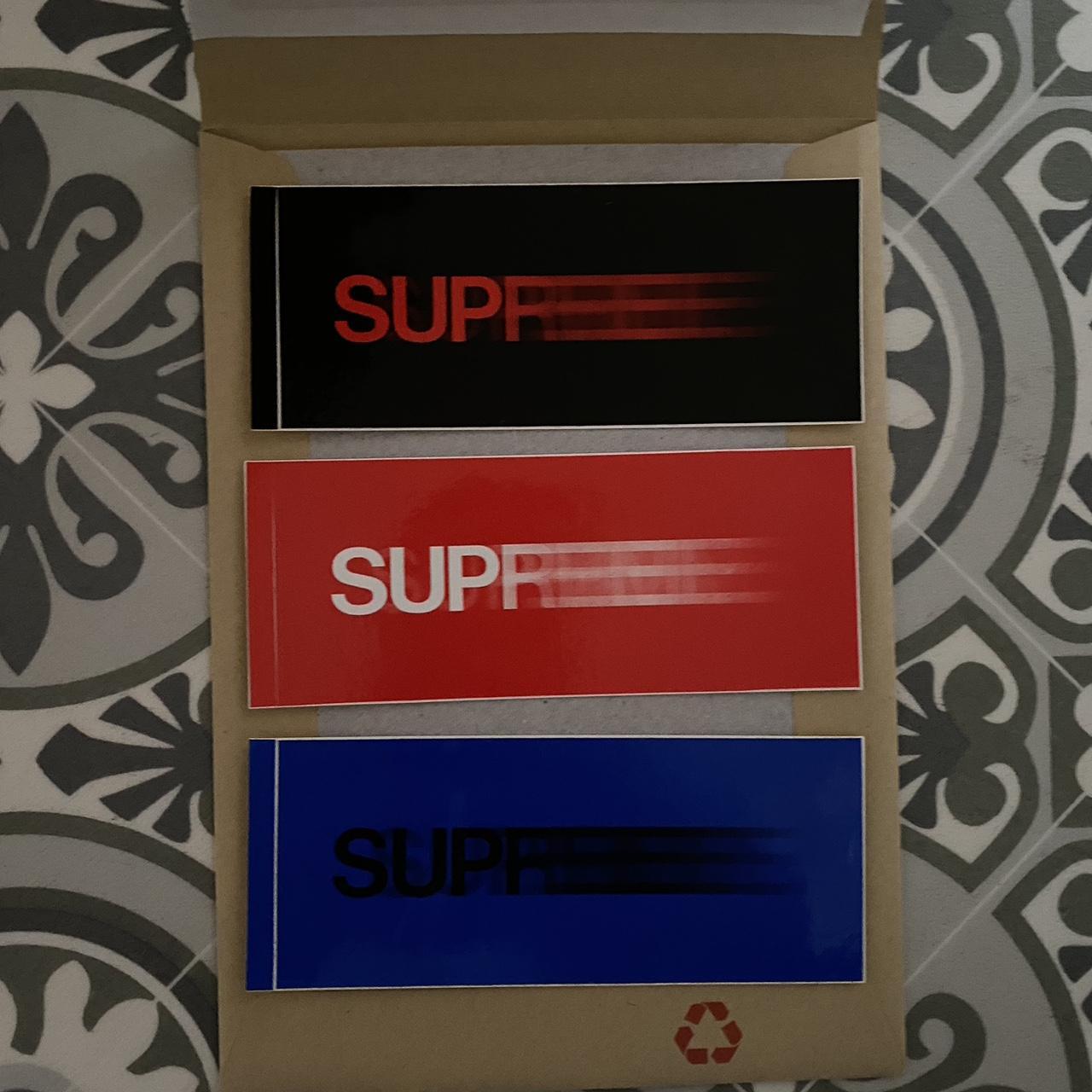 Supreme Motion Logo Sticker Set 2010 🔥 great... - Depop