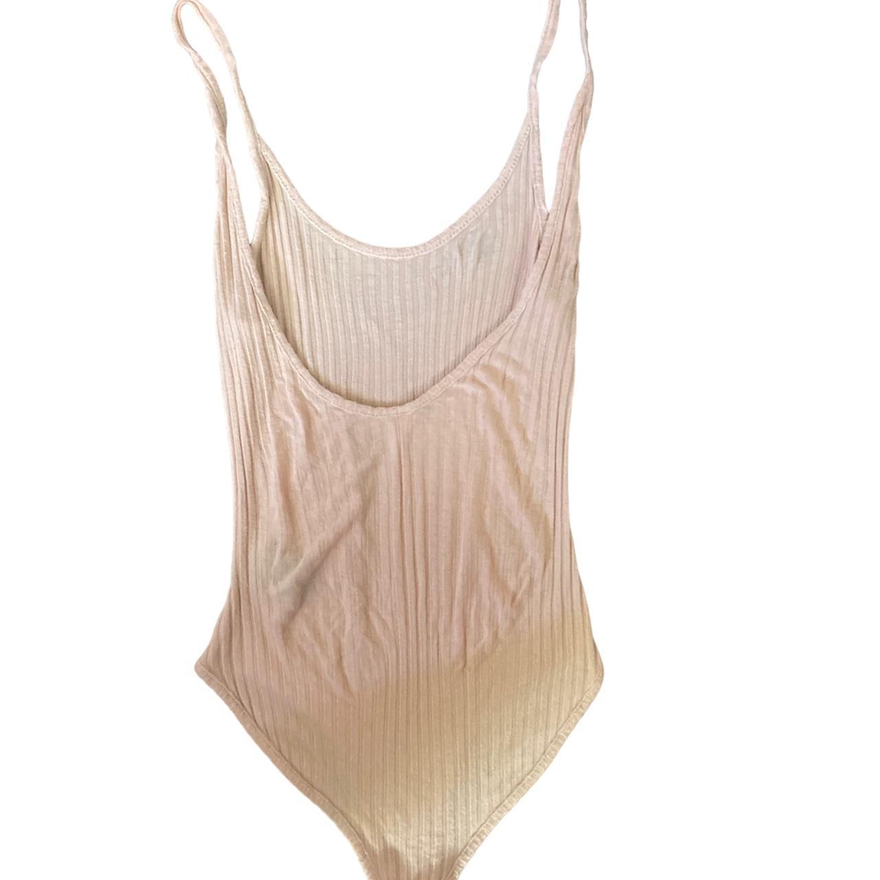 Our from under light tan body suit!! Super... - Depop