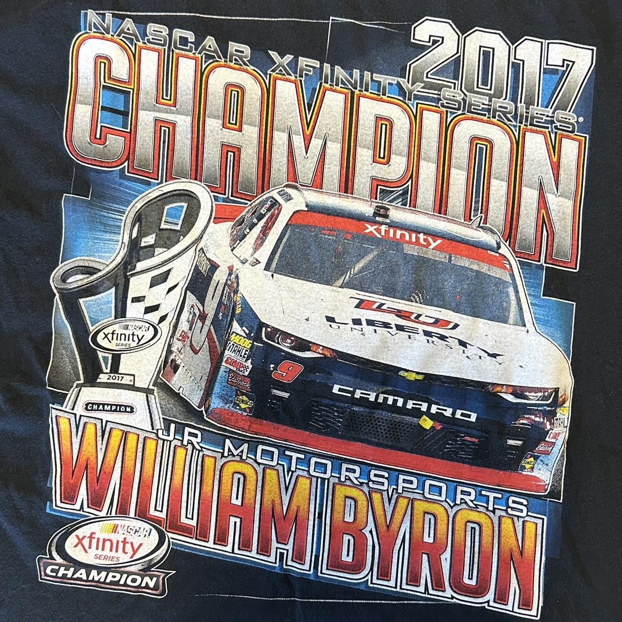 NASCAR Graphic T 2017 champion William Byron Size... - Depop