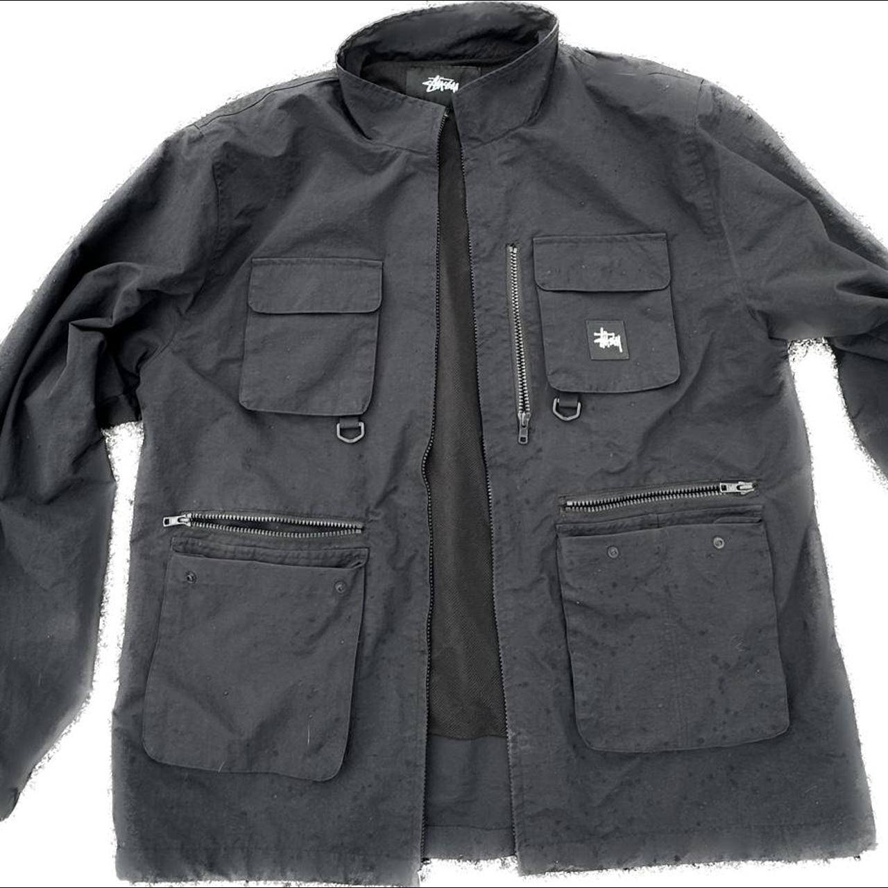 stussy windbreaker jacket - Depop