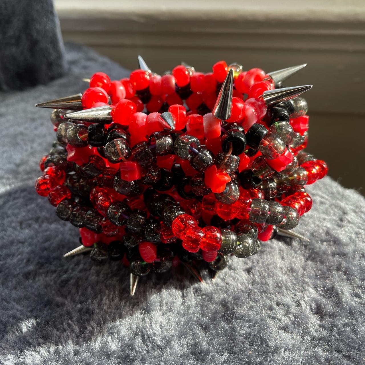 RAVE KANDI🌈 The cuff of all cuffs!! Getting red and... - Depop