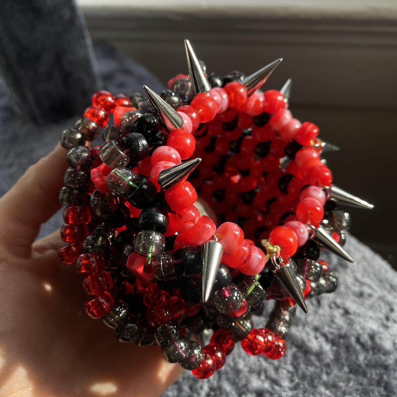 RAVE KANDI🌈 The cuff of all cuffs!! Getting red and... - Depop