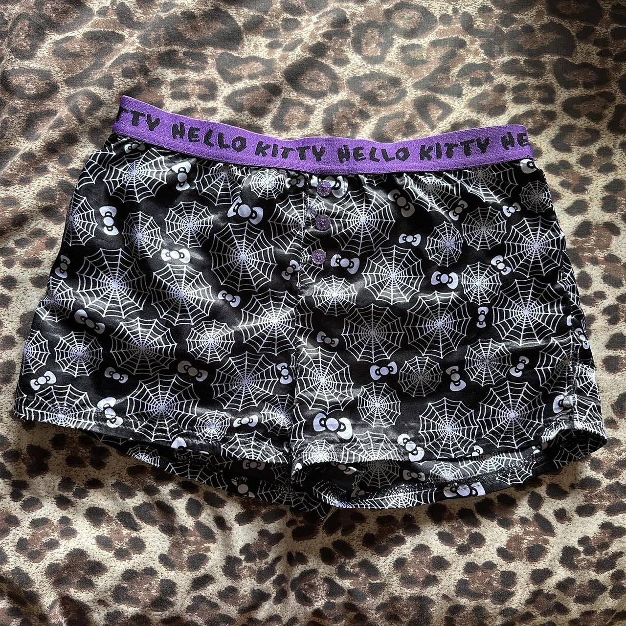Spooky Hello Kitty Halloween boxer shorts 🕸️ They... - Depop