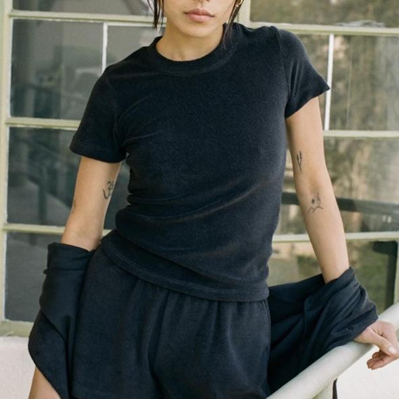 Brand new Gil Rodriguez terry tee in black. Perfect... - Depop