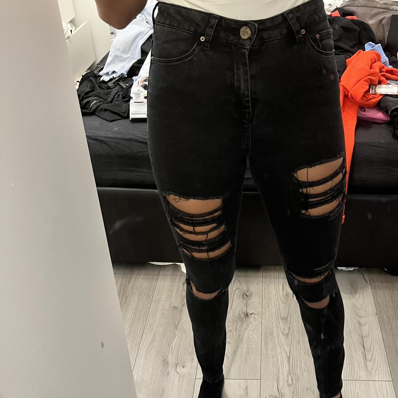 #ASOS Ridley ripped jeans high waist W26. - Depop