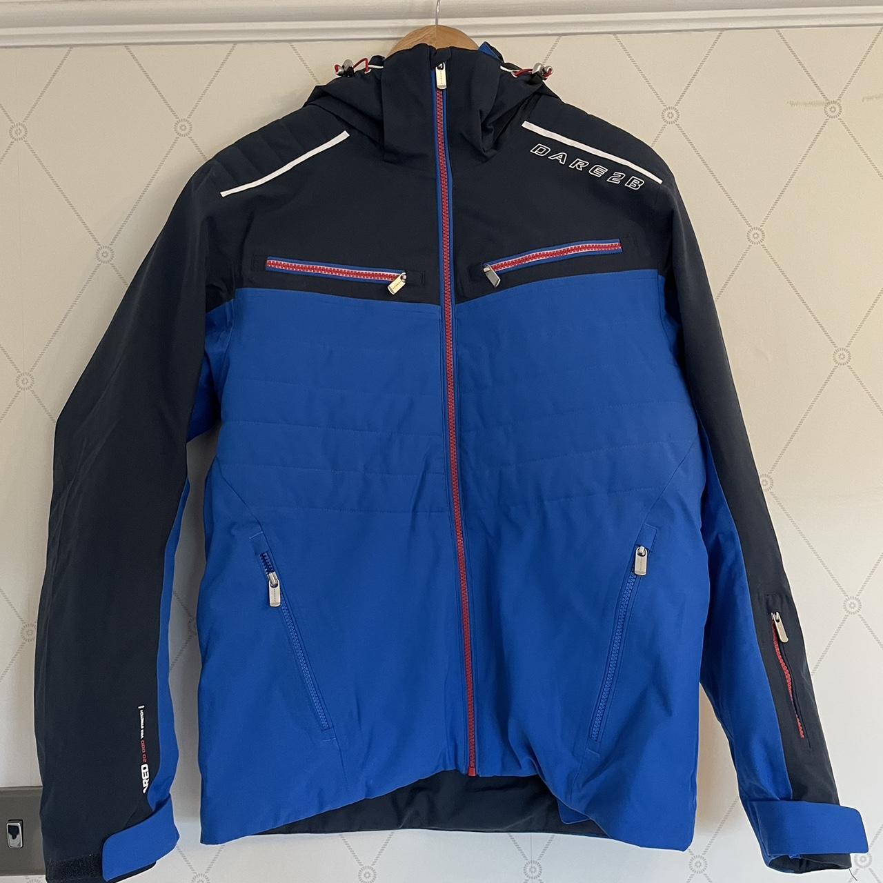 Men's Blue and Red Jacket | Depop