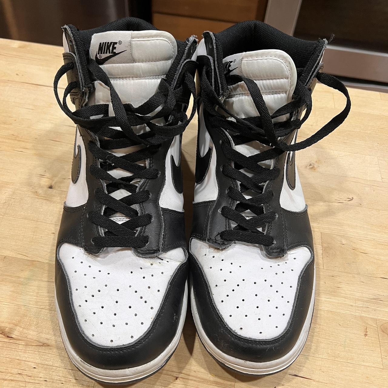 Men’s NIKE panda dunk high work only a few times in... - Depop