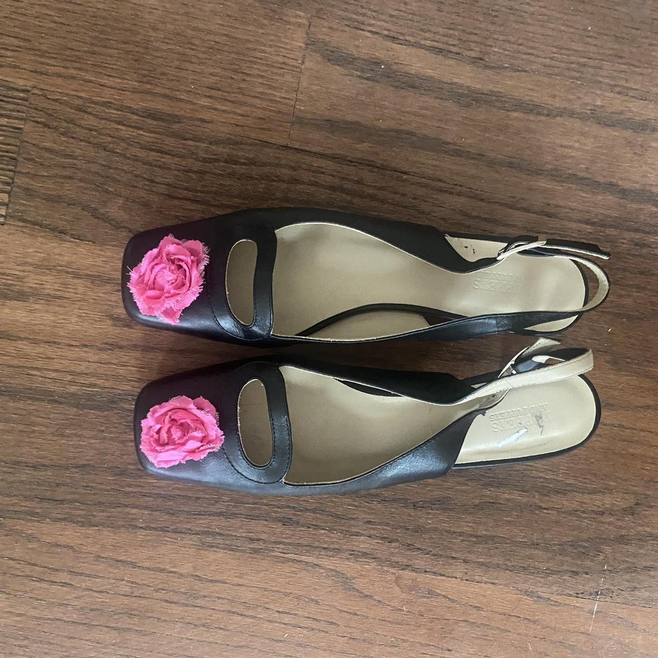 Puppets and Puppets flower shoes. Worn once. - Depop