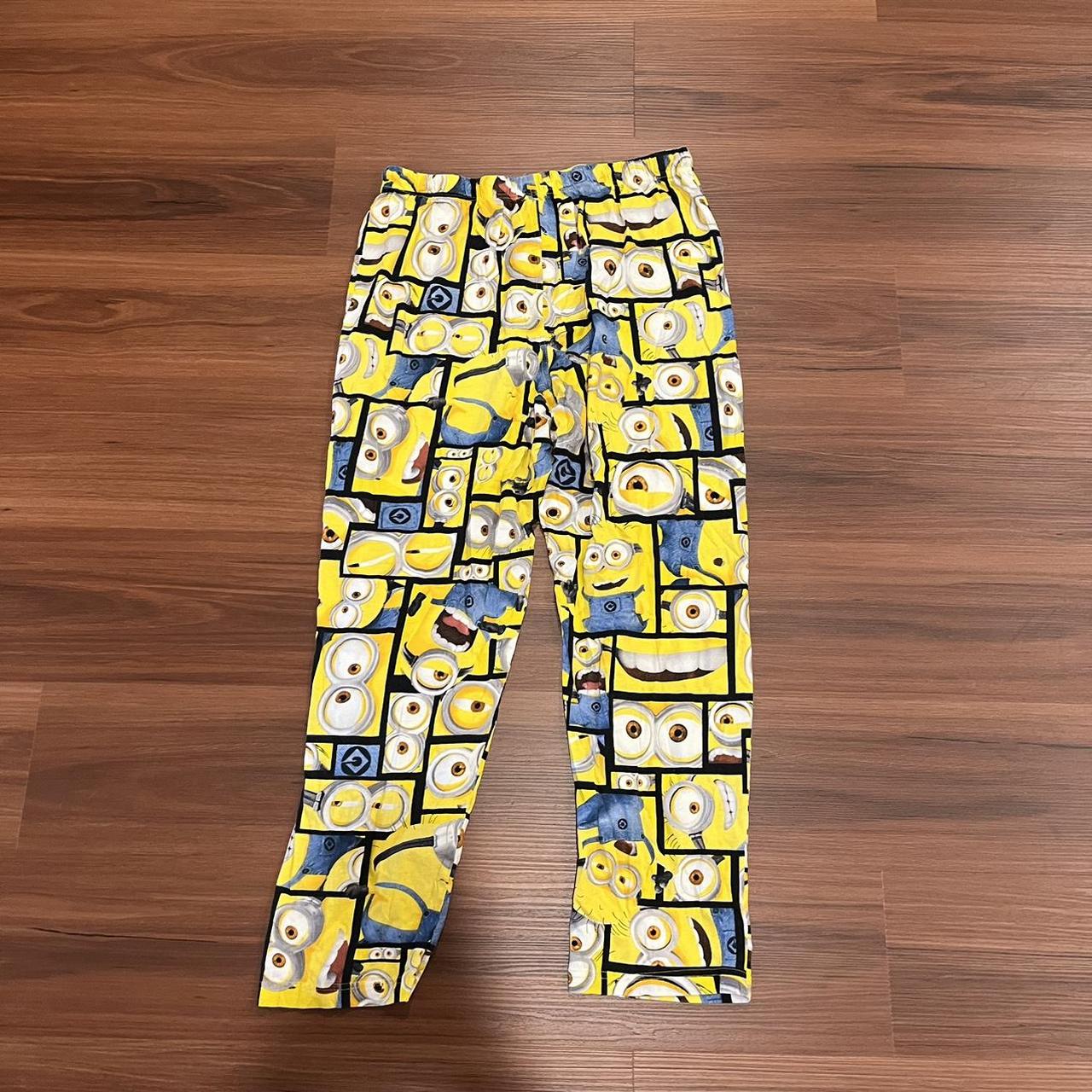 Minions pajama pants. Never worn - Depop