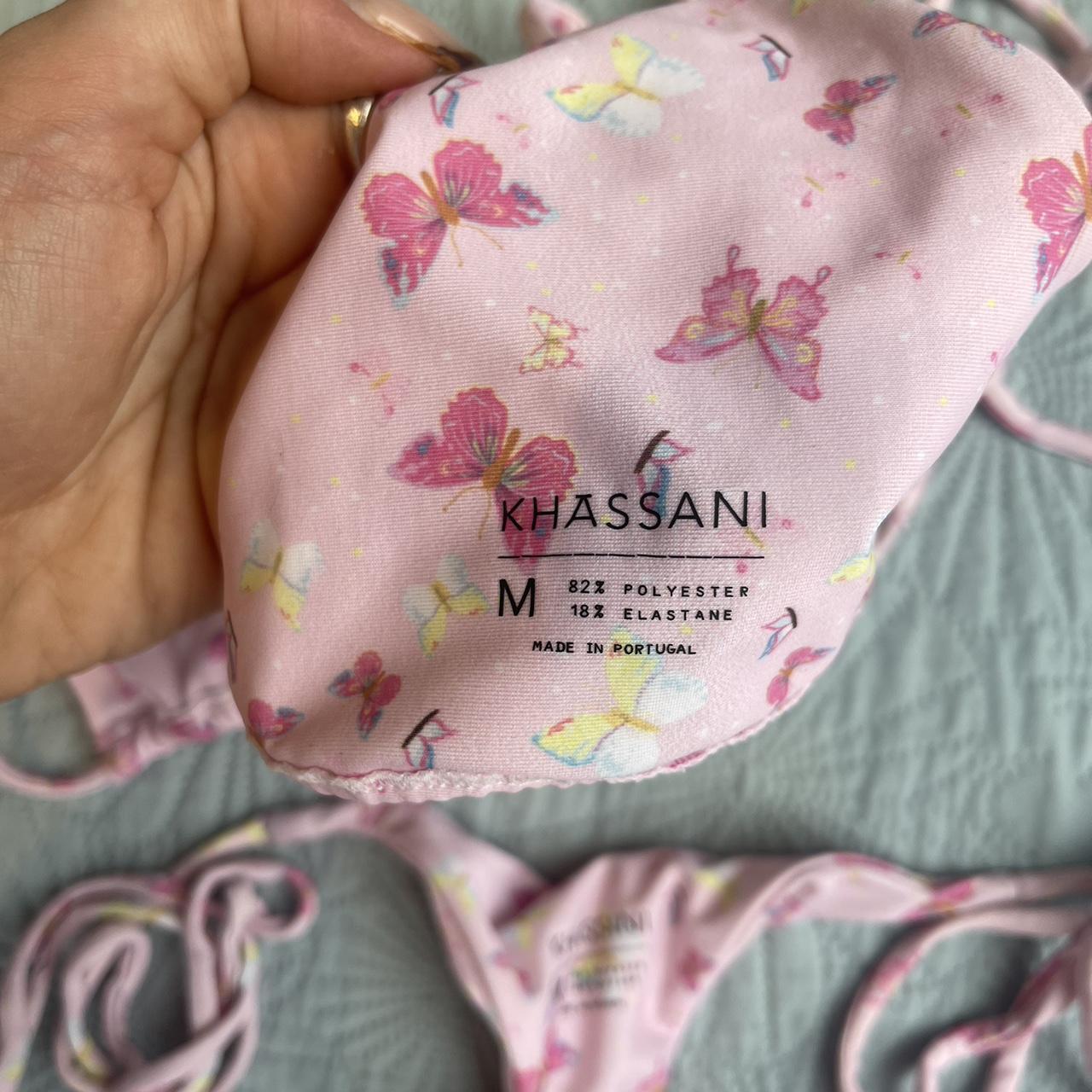 Khassani Swim butterfly print bikini, size M 🦋🎀... - Depop