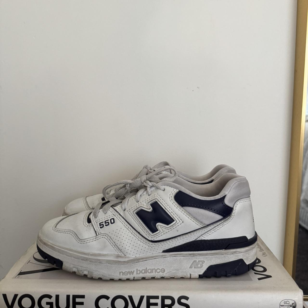 New Balance 550s Navy colour way Size 8 | Depop