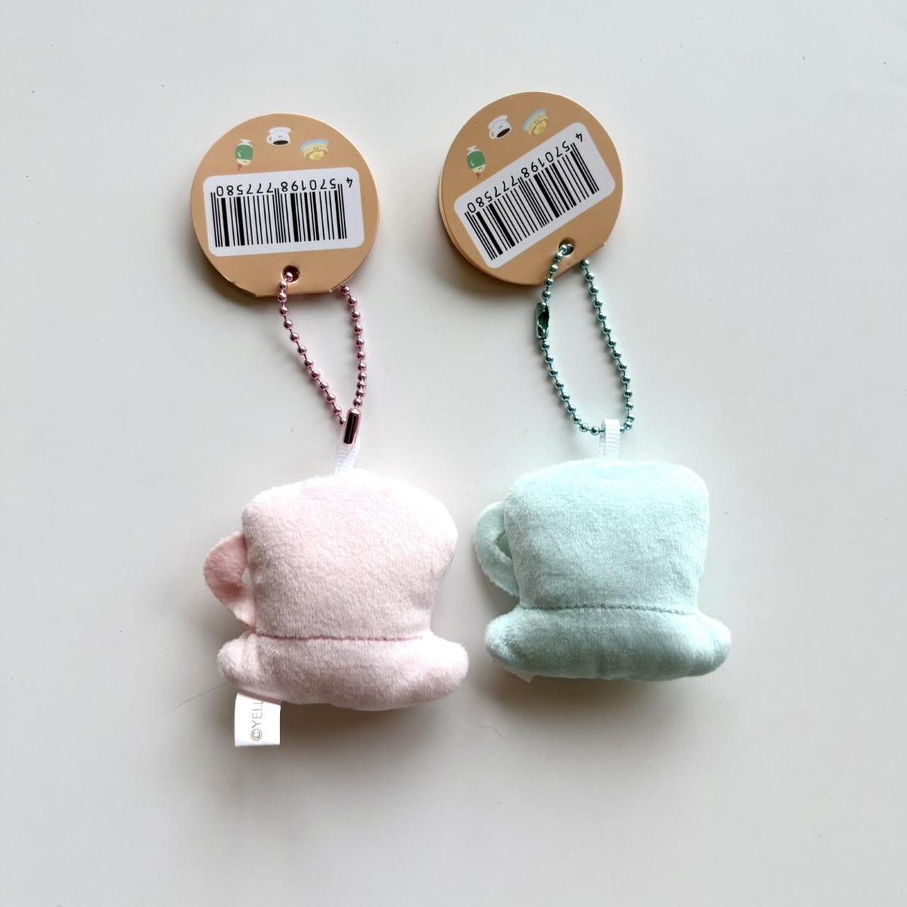 Hot cocoa and latte Japanese plush keychain pack of... | Depop