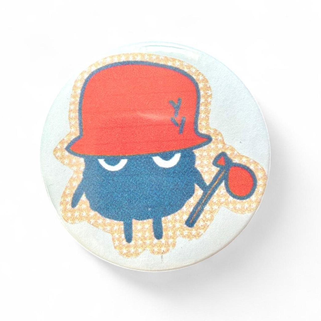 Tamagotchi Nazotchi 2.25” button pin Handmade by me... | Depop