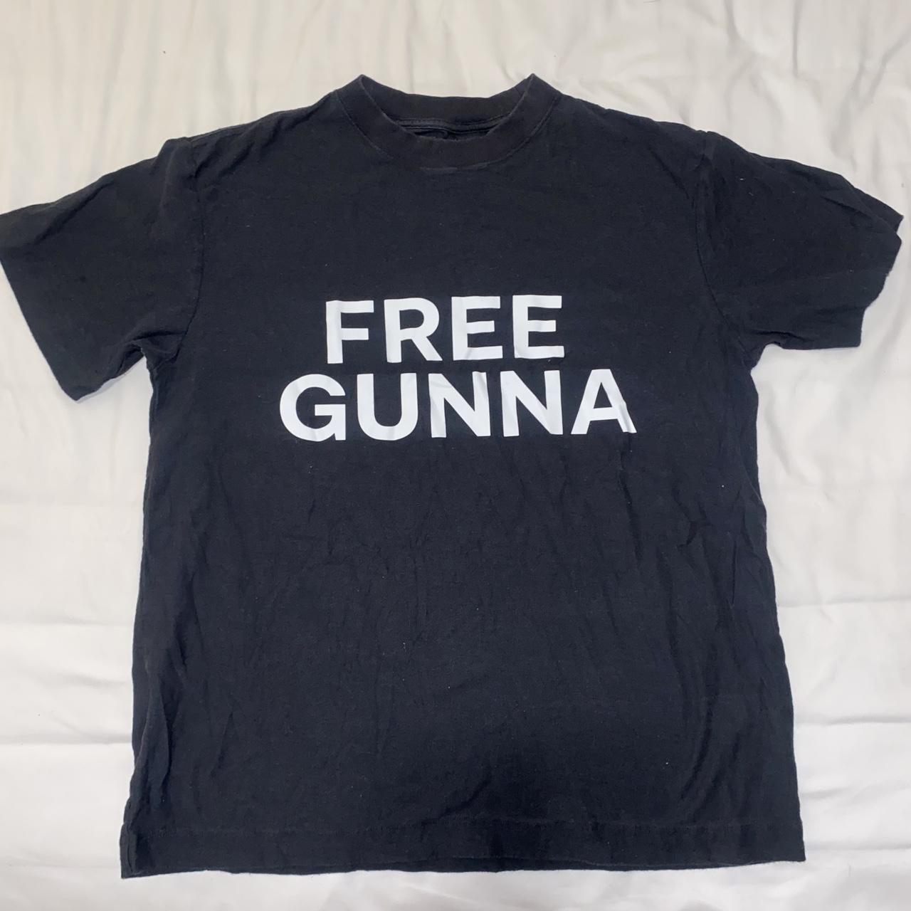 “Free gunna” purple brand exclusive tshirt - Depop