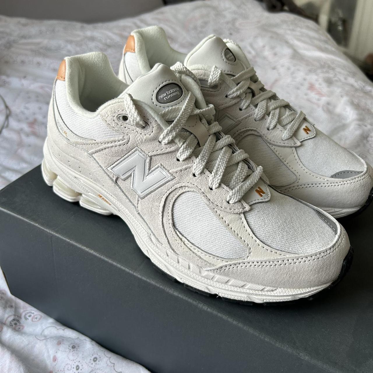 New Balance 2002 R in reflection white - Size UK 7 -... - Depop