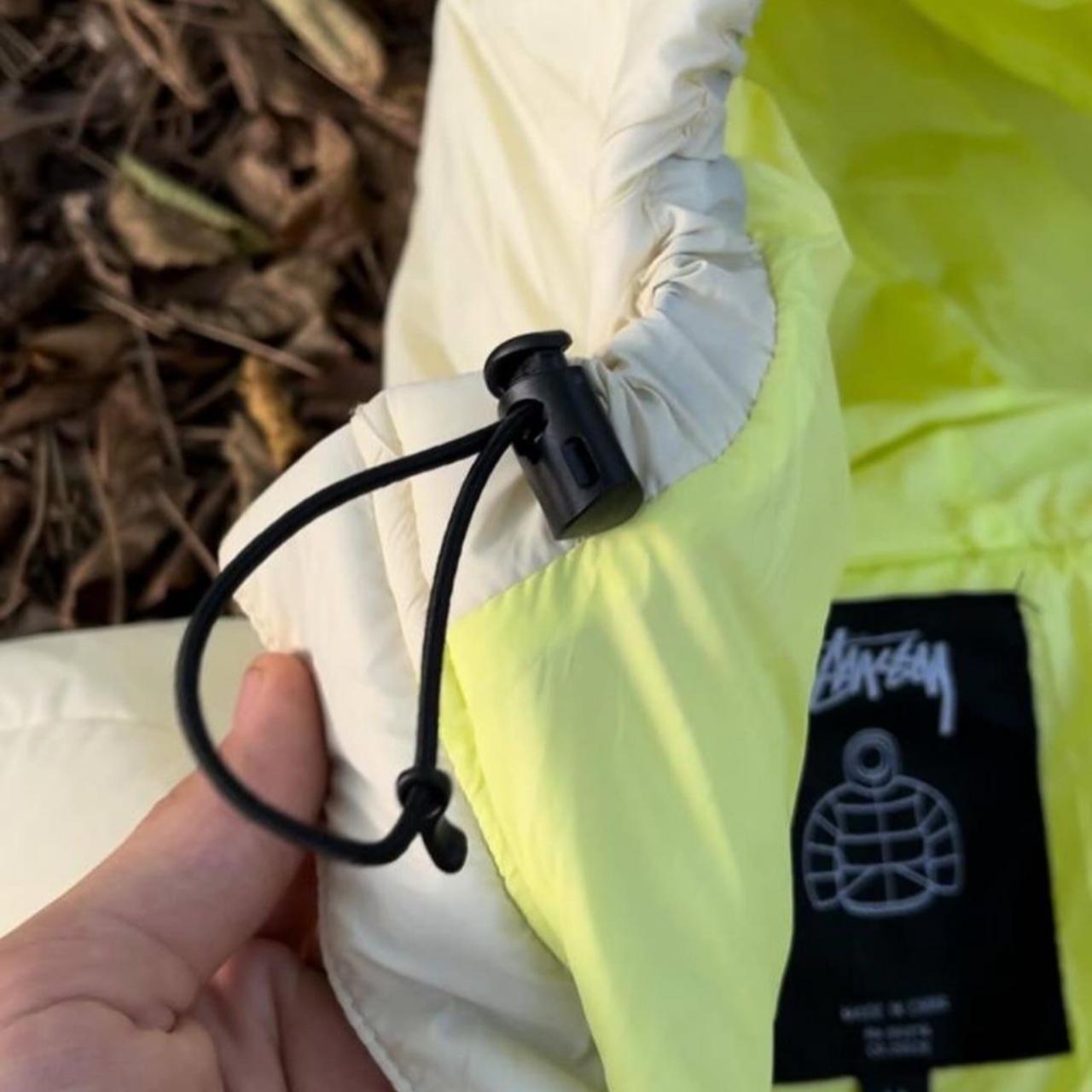 Stussy Micro Ripstop Down Parka Solid Color Casual... - Depop