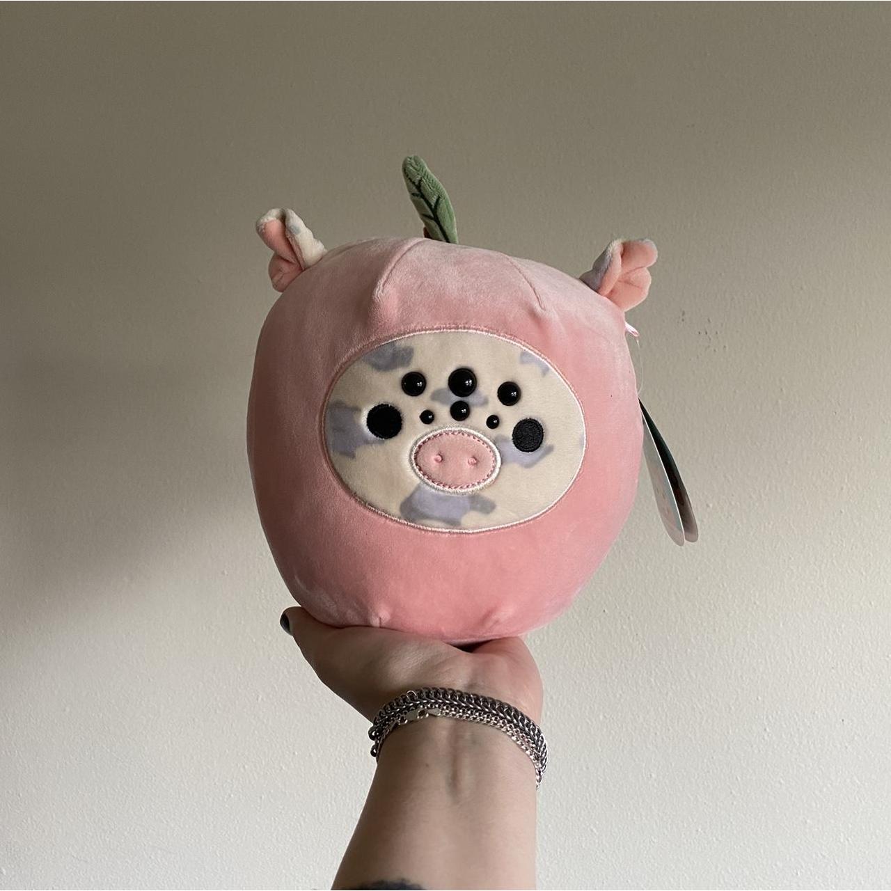 Peach Pig Squishmallow • 8 in lil... - Depop