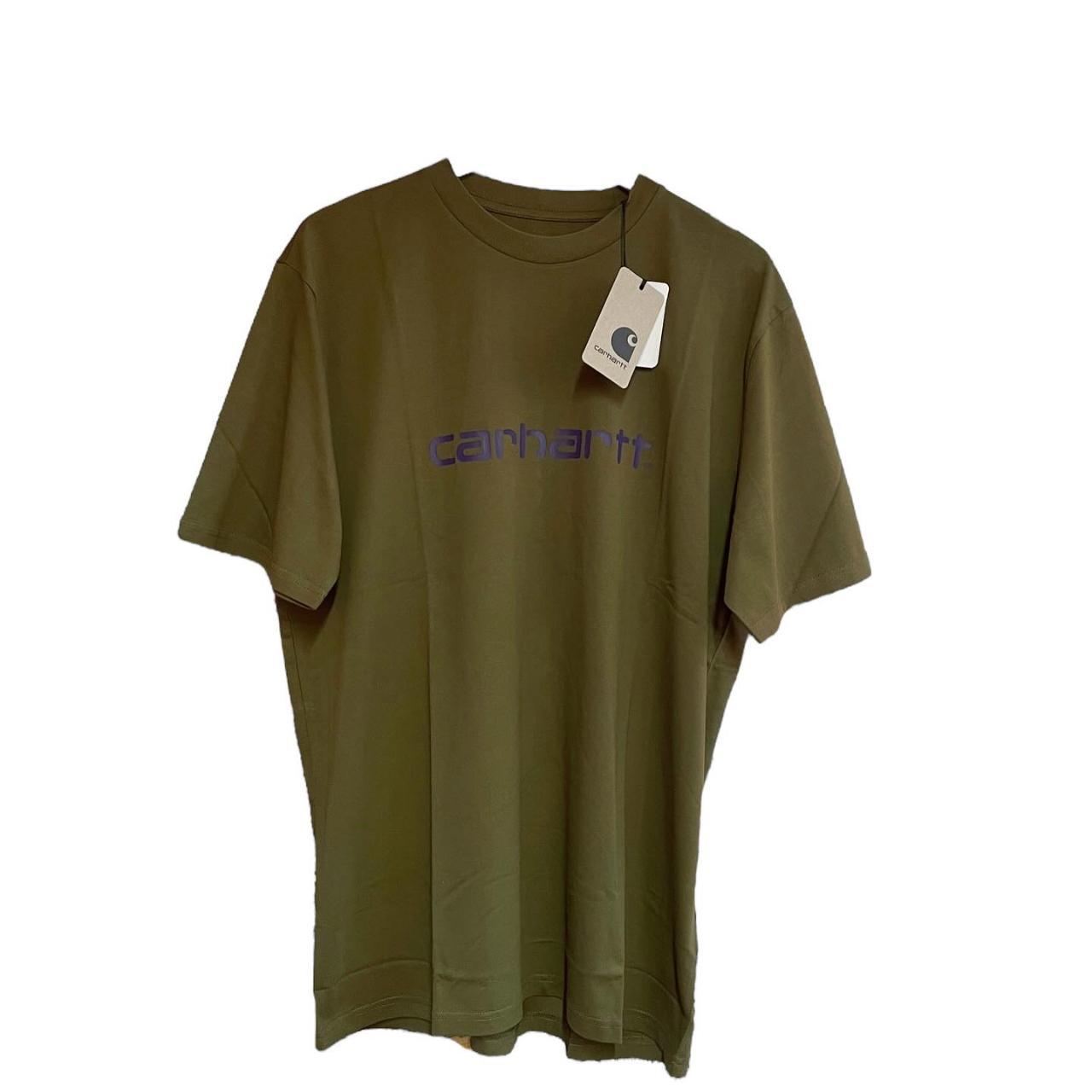 Carhartt WIP Script T-Shirt (XL) Carhartt... - Depop