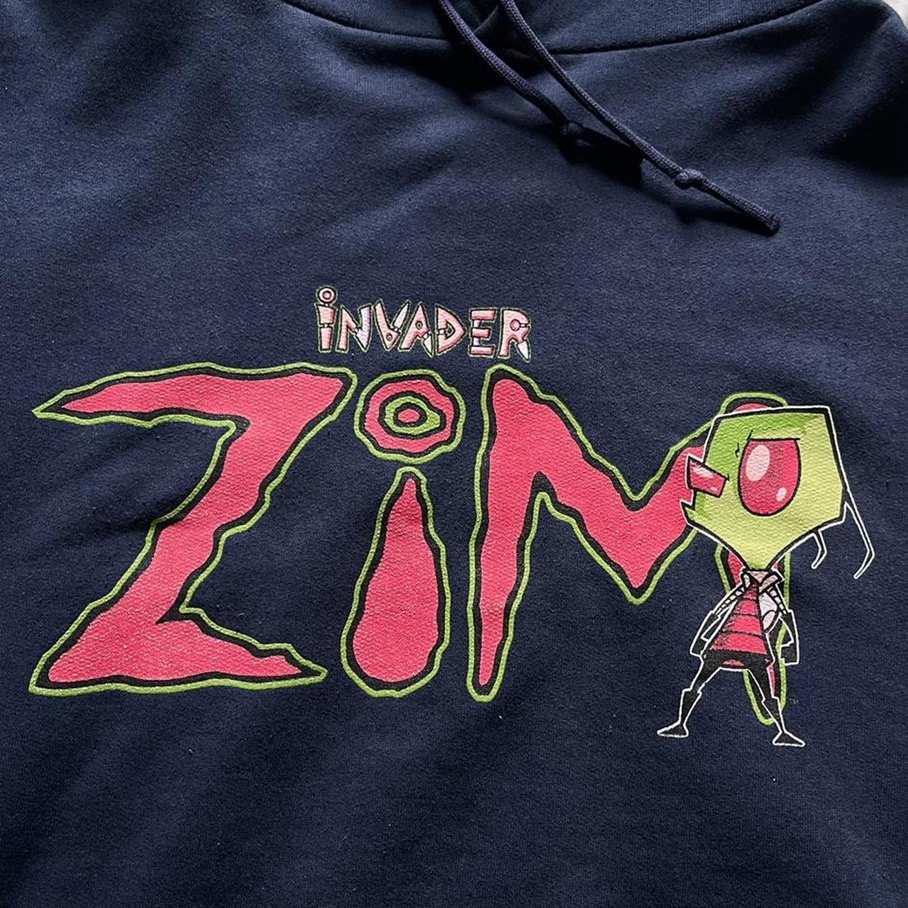 Vintage authentic Nickelodeon 2002 Invader sim navy... - Depop