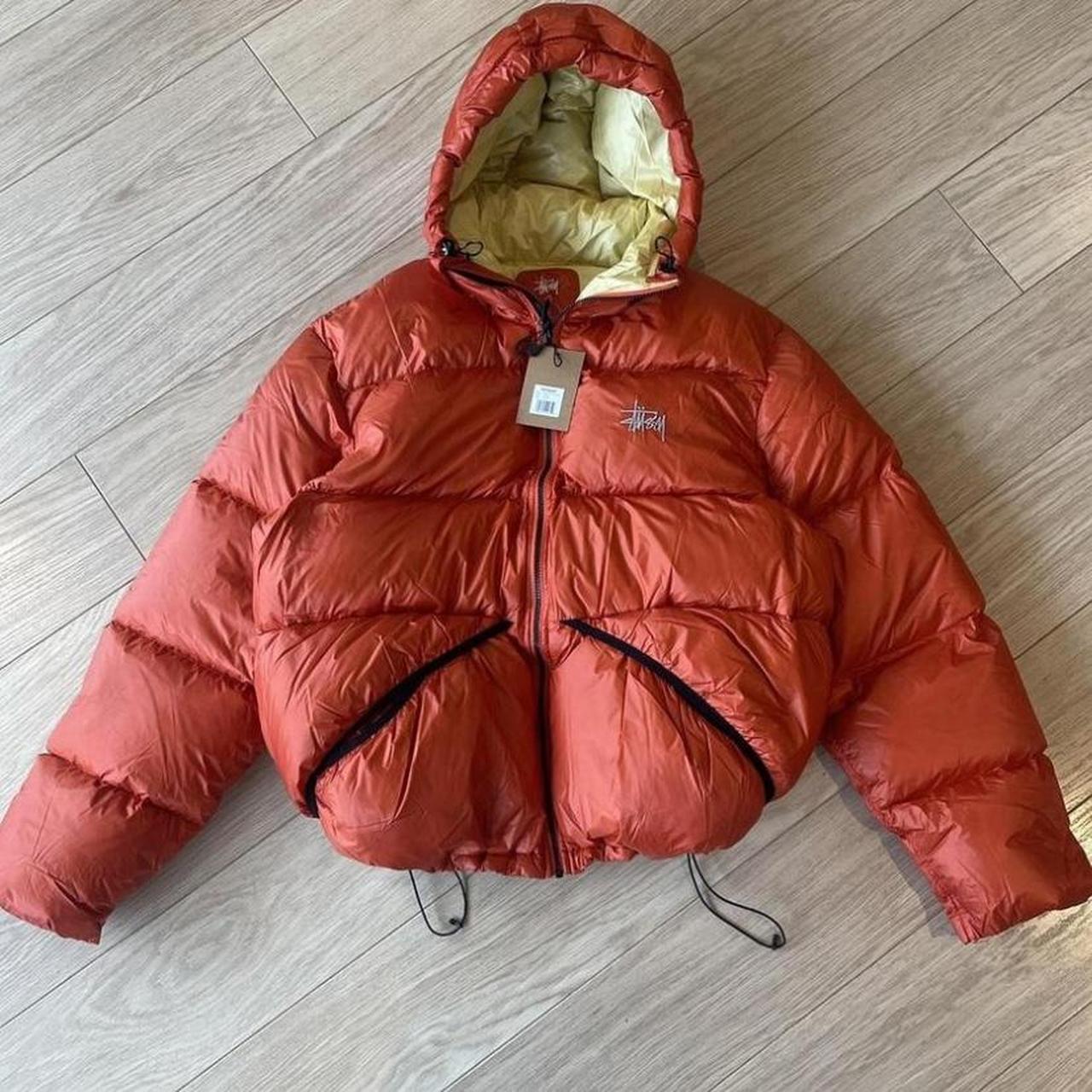Stussy Down Puffer (Parka) Micro Ripstop Size... - Depop