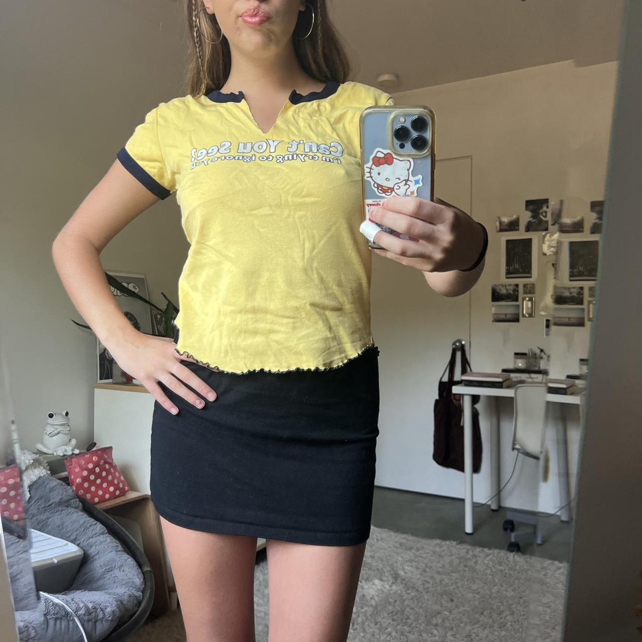 Y2k graphic tee 🍒 Brand is Self Esteem, made in the... - Depop