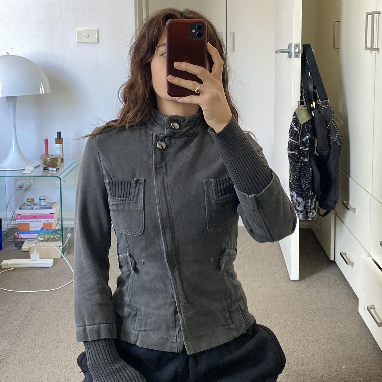 Max & Co zip up jacket A very flattering and warm... - Depop