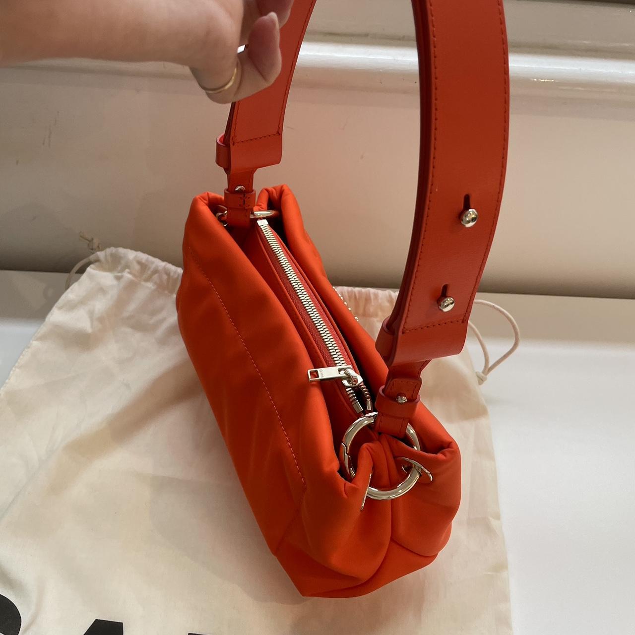 Red / orange GANNI bag Super cute pillow shoulder... - Depop